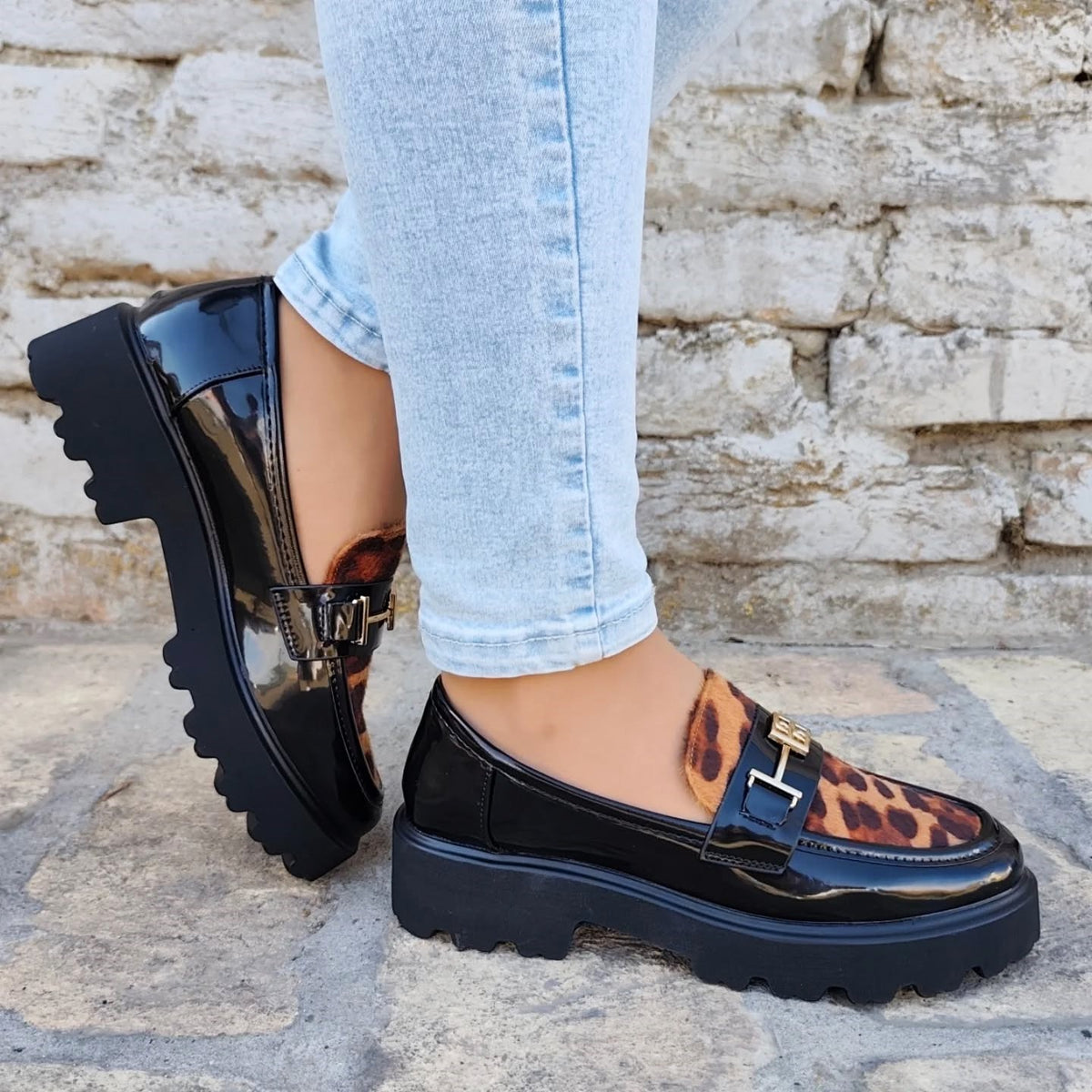 C482 BLK/LEO – Wink obuća